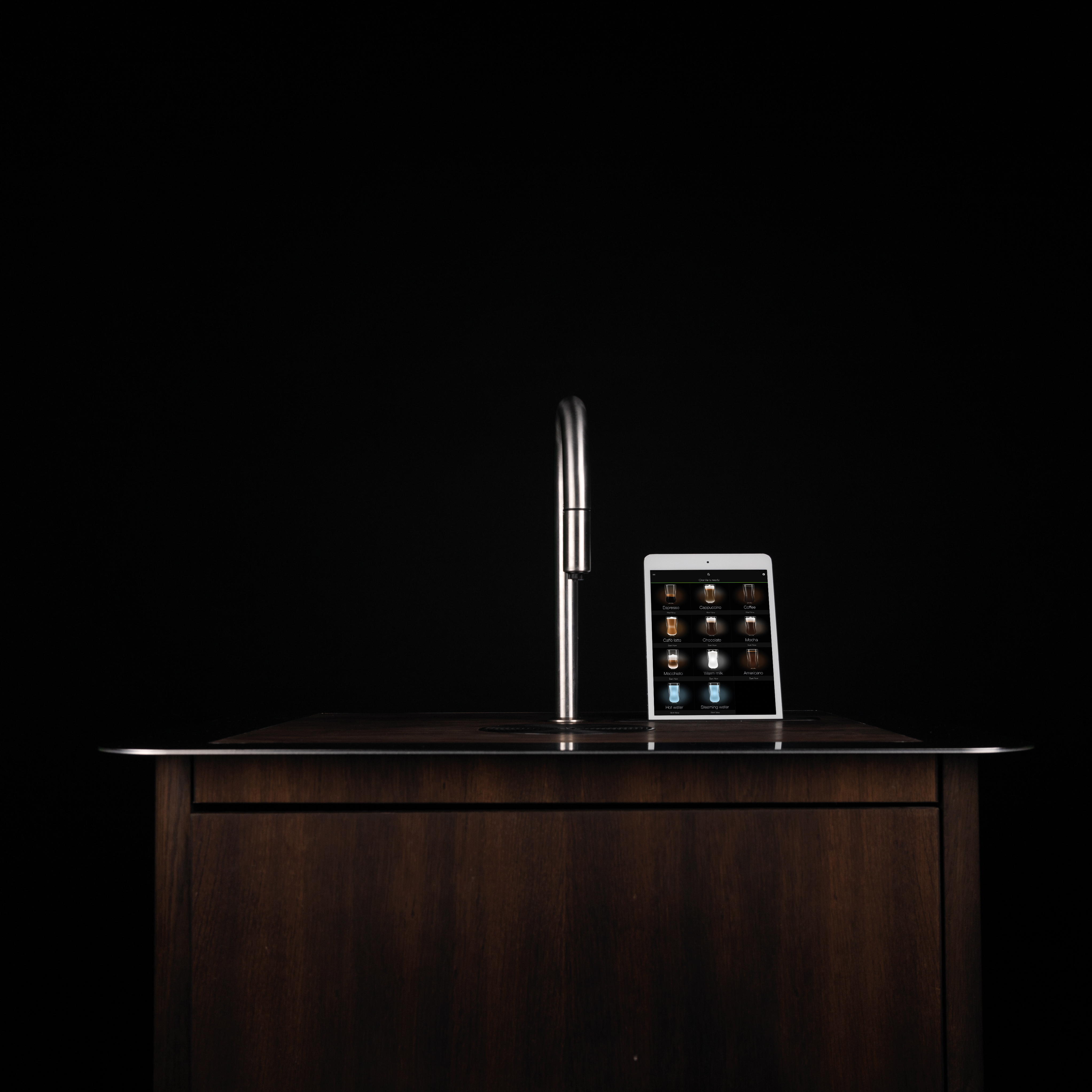 Future coffee experience is touchless